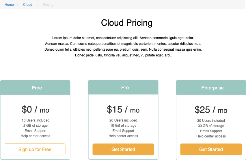 在线绘图工具er模型设计 定价页面bootstrap Ui制作工具 设计bootstrap Wireframe Bootstrap Ux设计 在线bootstrap Ux制作 如何
